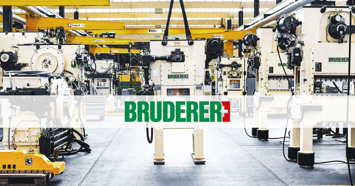 BRUDERER networks its production machinery with a tool management ...